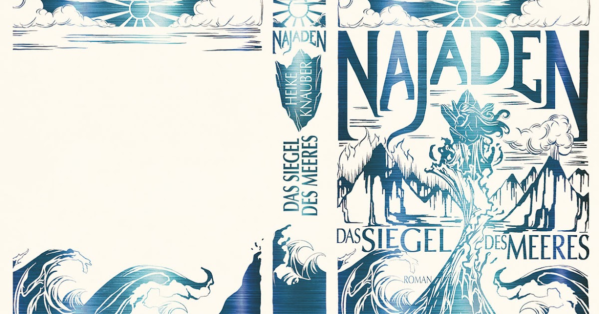 Najaden – Umschlag des Entwurfs