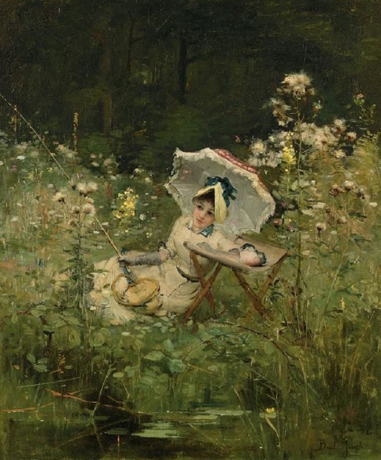 Artist Joseph Claude Bail ~ French Artist 💙💚💜