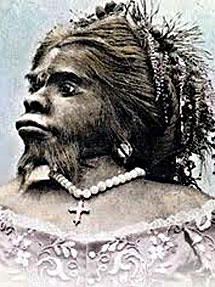 Tripirisnice: La 'mujer mono' quiere regresar a México.