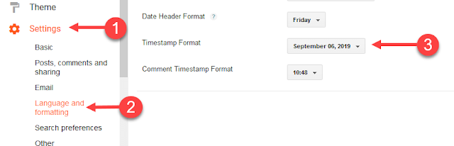 Show Published and Last Updated date in Blogger Posts - TwistBlogg