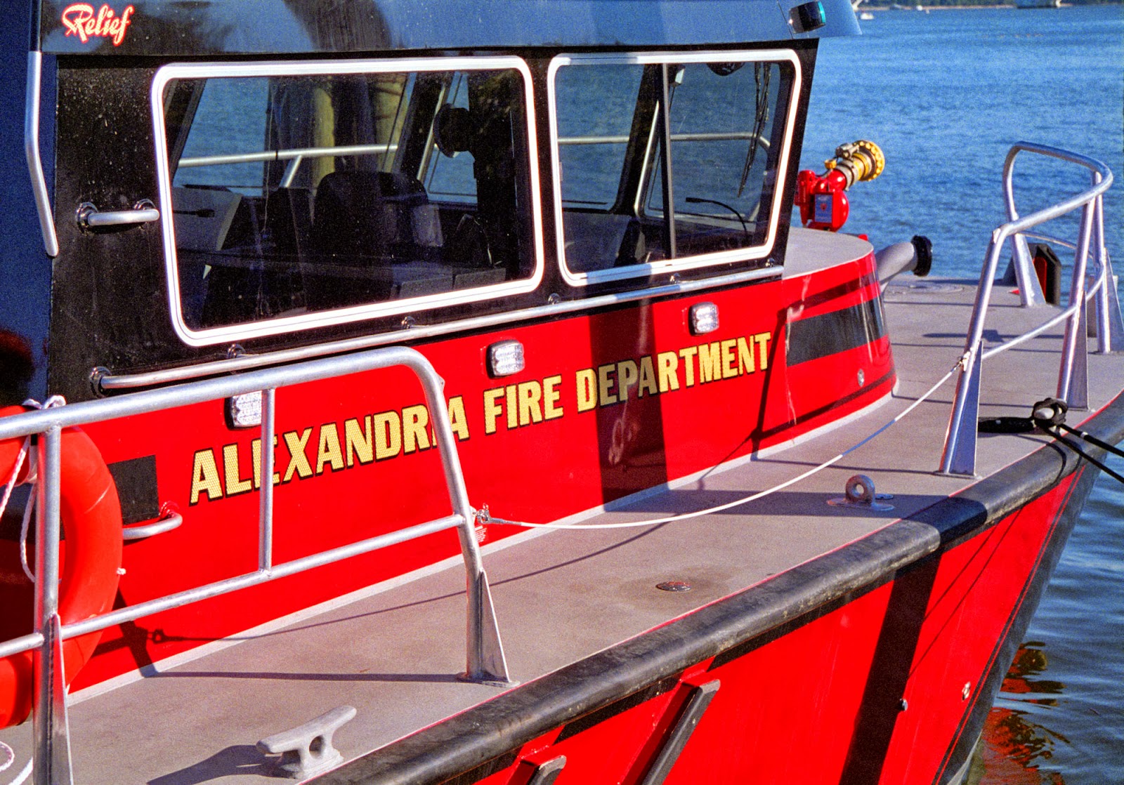 Thunderflakes: On getting up close and personal with a fire boat...or ...