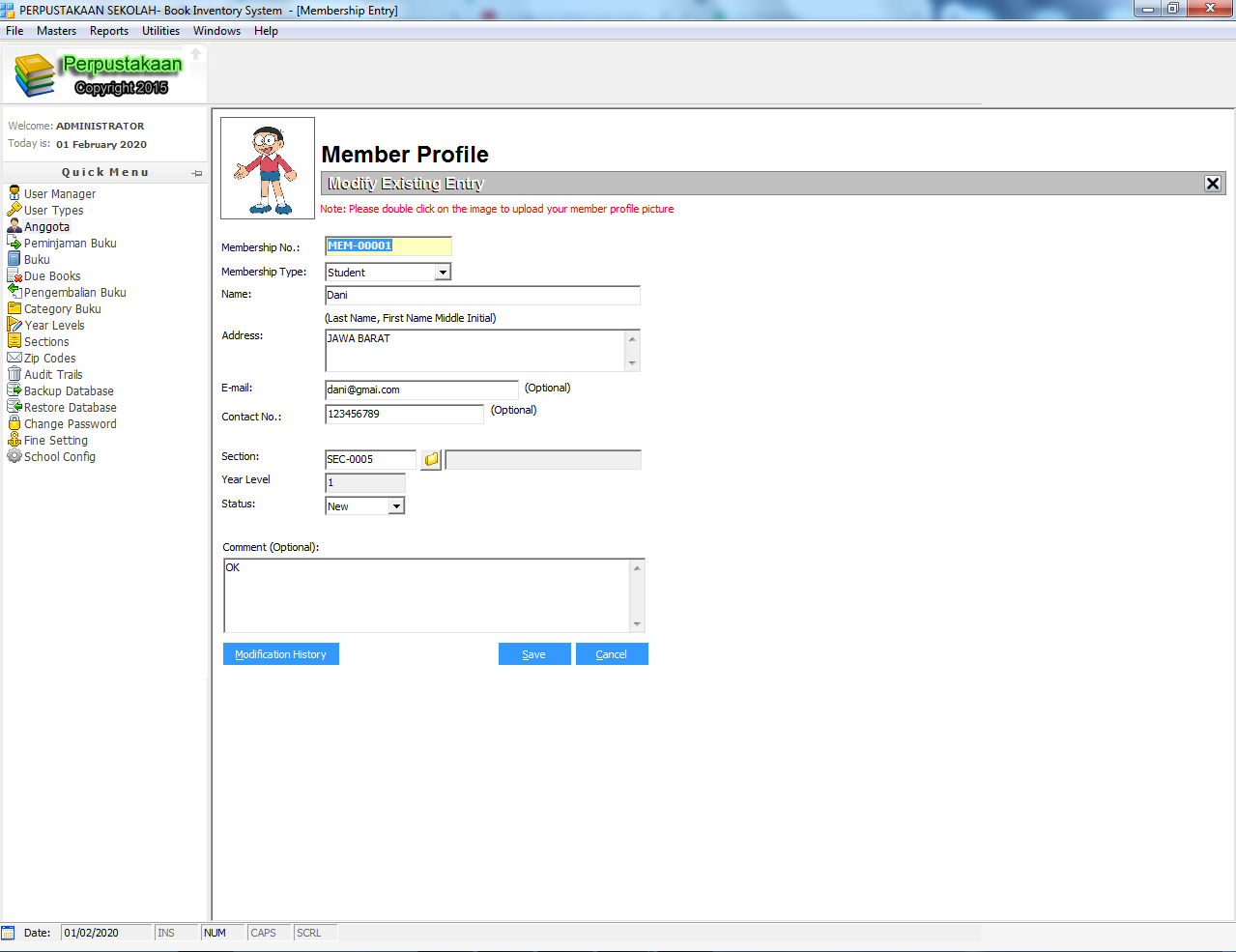 Source Code Perpustakaan Dengan Vb 6 And Menu Quicklauncher Source Code