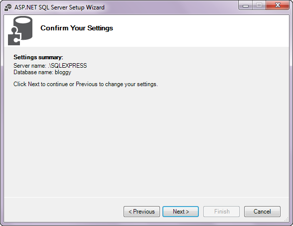 Creating Membership Tables In Asp Aspnet Regsql Exe Tool A Free Web And Mobile