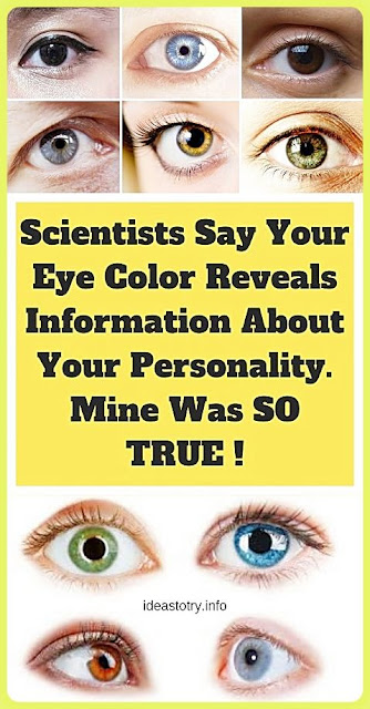 Researchers Explain What Your Eye Color Says About Your Personality ...