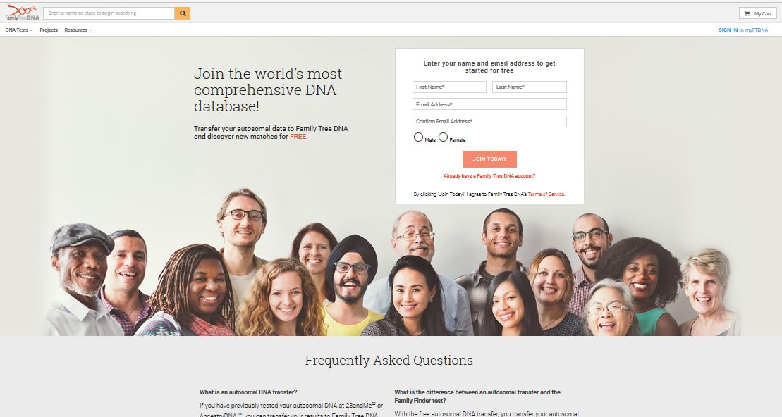 MCGG and Let's Talk...Genealogy: Autosomal Transfers to Family Tree DNA ...