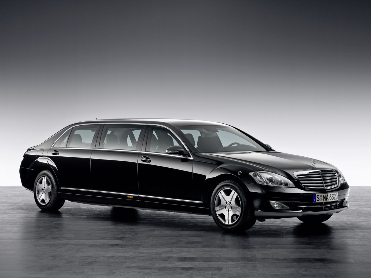 The Mercedes Benz S600 Pullman Guard , Presidential Limousines