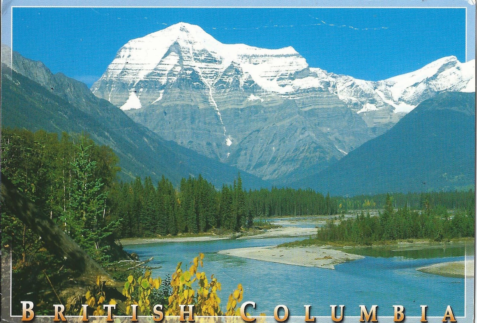 A Journey of Postcards: Mount Robson | Canada