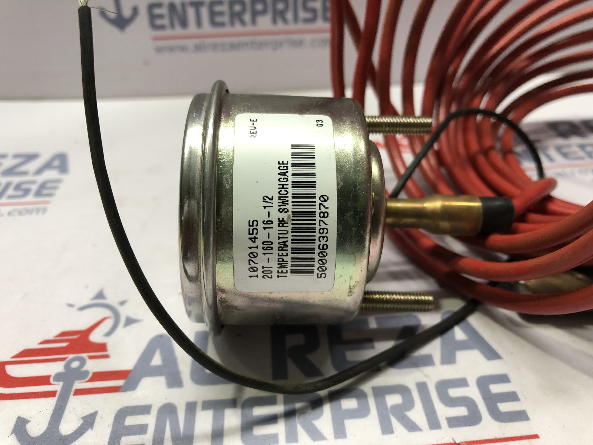 MURPHY 20T-160-16-1/2 TEMPERATURE SWITCHGAUGE 10701455