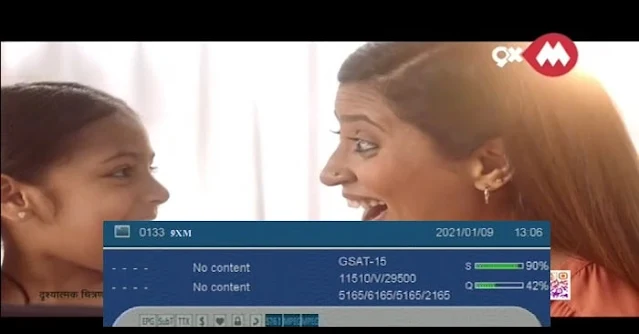 Watch 9xm Music TV on Channel Number (LCN) 4