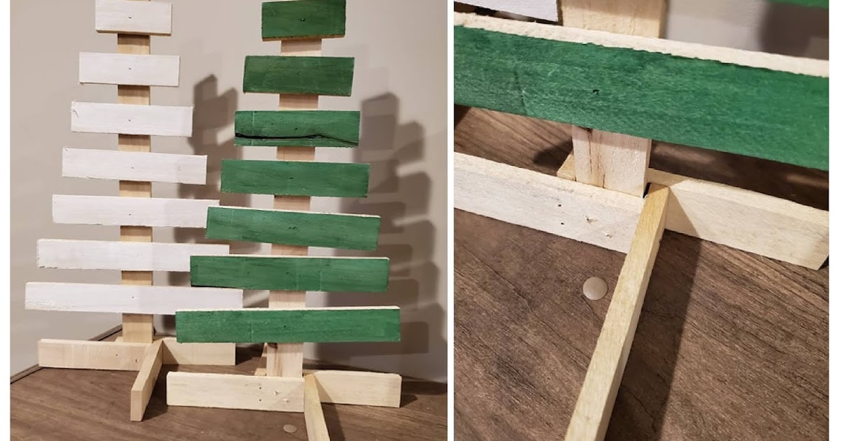 Once Daily DIY: DIY Wood Trees
