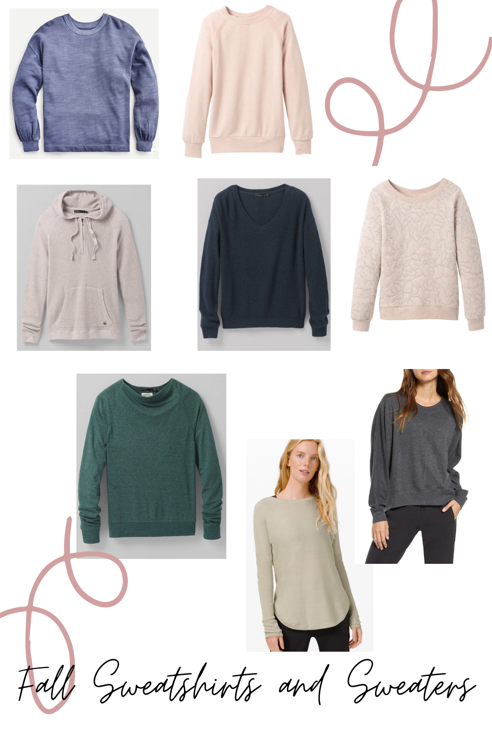 Sparkles and Lattes: Fall Sweatshirts and Sweaters