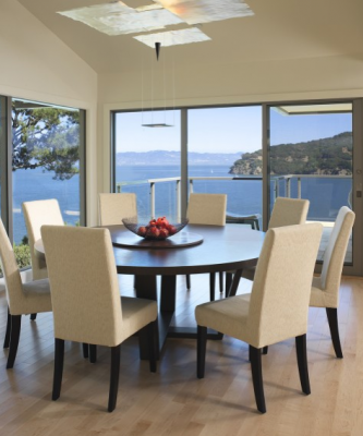 Area Rug Tips by Heritage Home Rugs: Round Vs Rectangle Dining Table