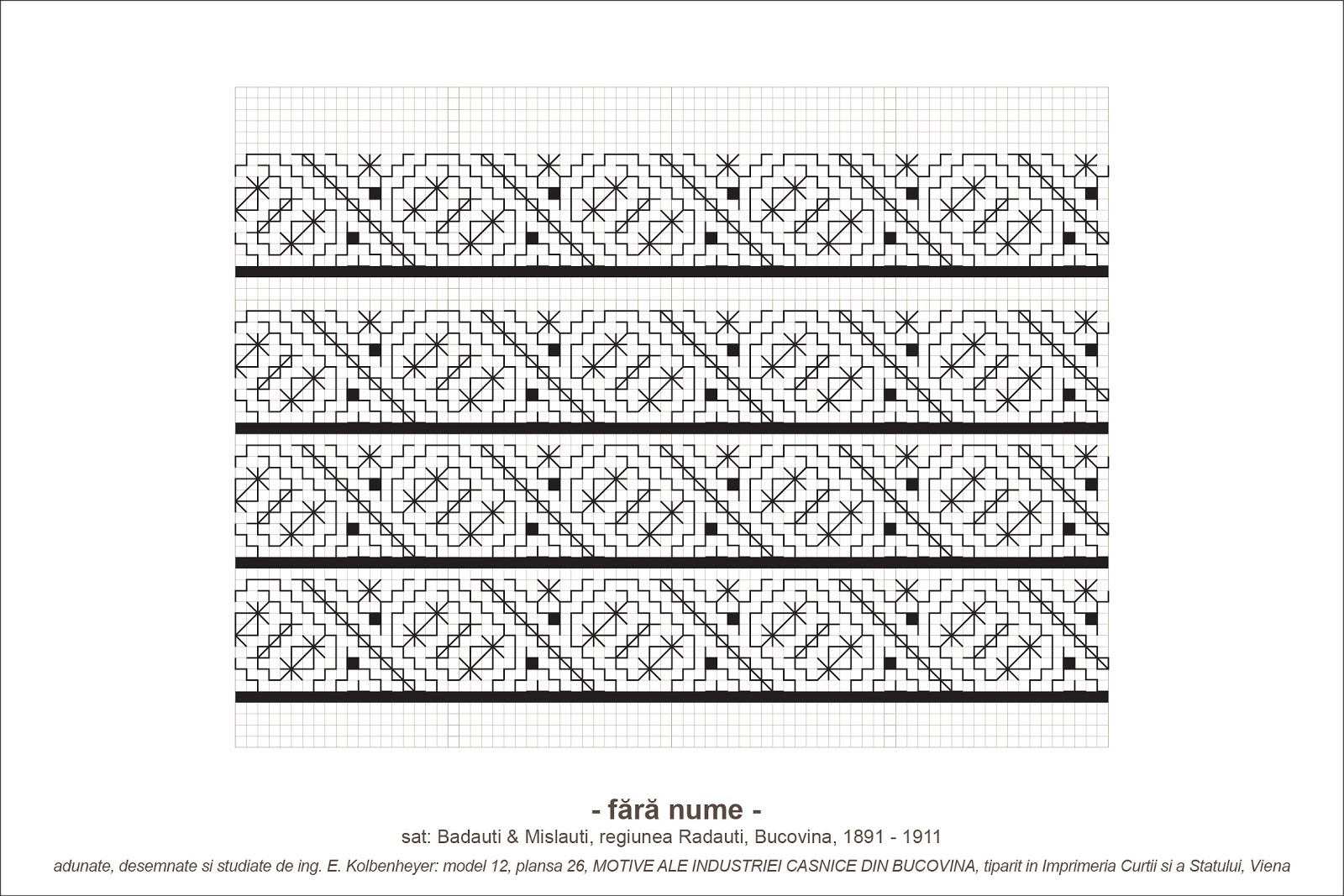 Semne Cusute: MOTIVE: (P26, M12) - model de altita