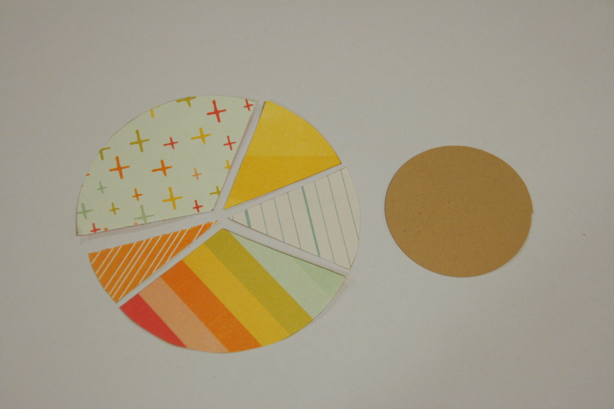 My Creative Scrapbook: How to Create a Pie Chart Embellishment by ...
