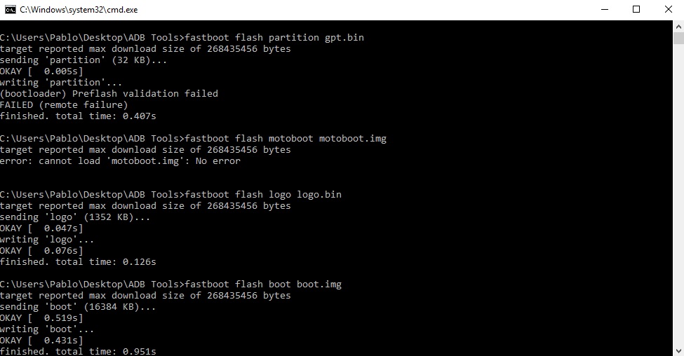 Flashear, instalar firmware oficial Motorola Moto G7 Plus Android 10 ...