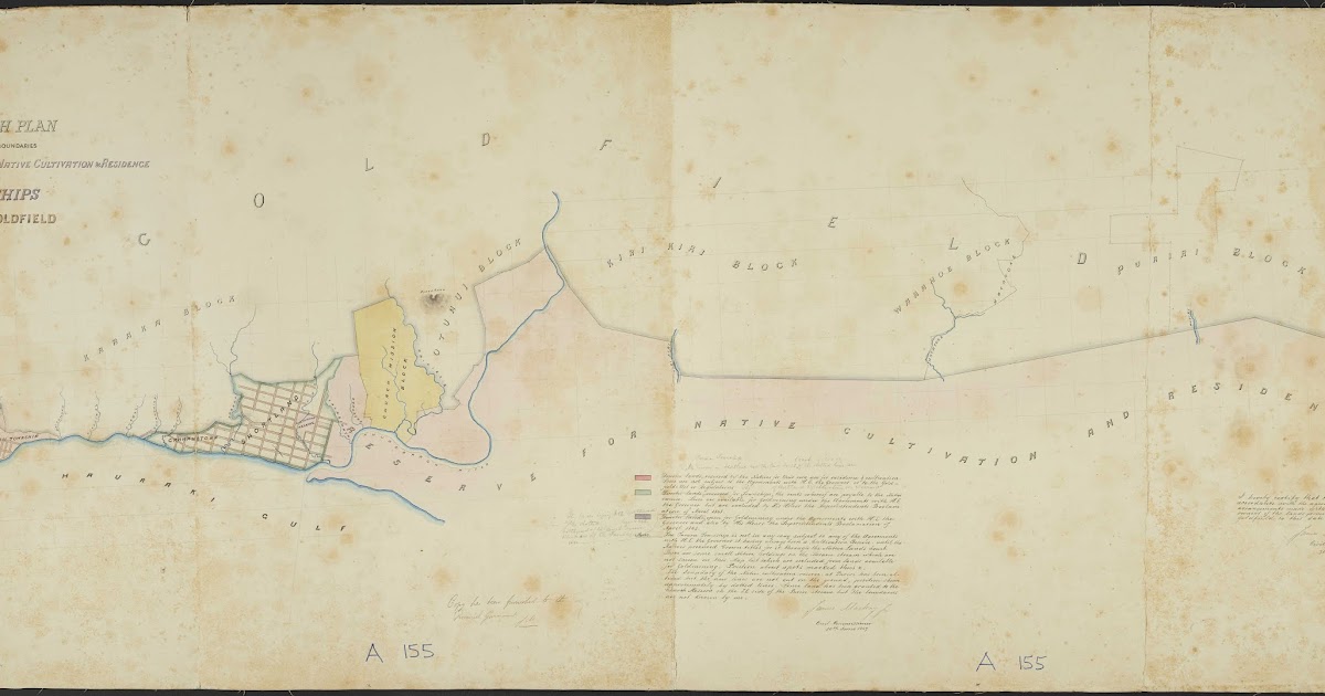 Thames NZ: Genealogy & History Resources: Thames (NZ): Map of Native ...