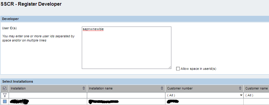 Developer Access Key from SAP Table | SAP NW Newbie