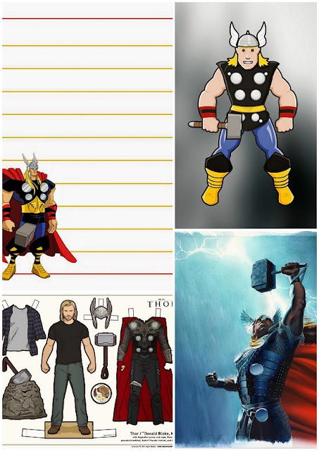Thor Free Printables. - Oh My Fiesta! for Geeks
