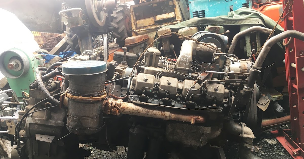 Products: Nissan RD8 V type engine