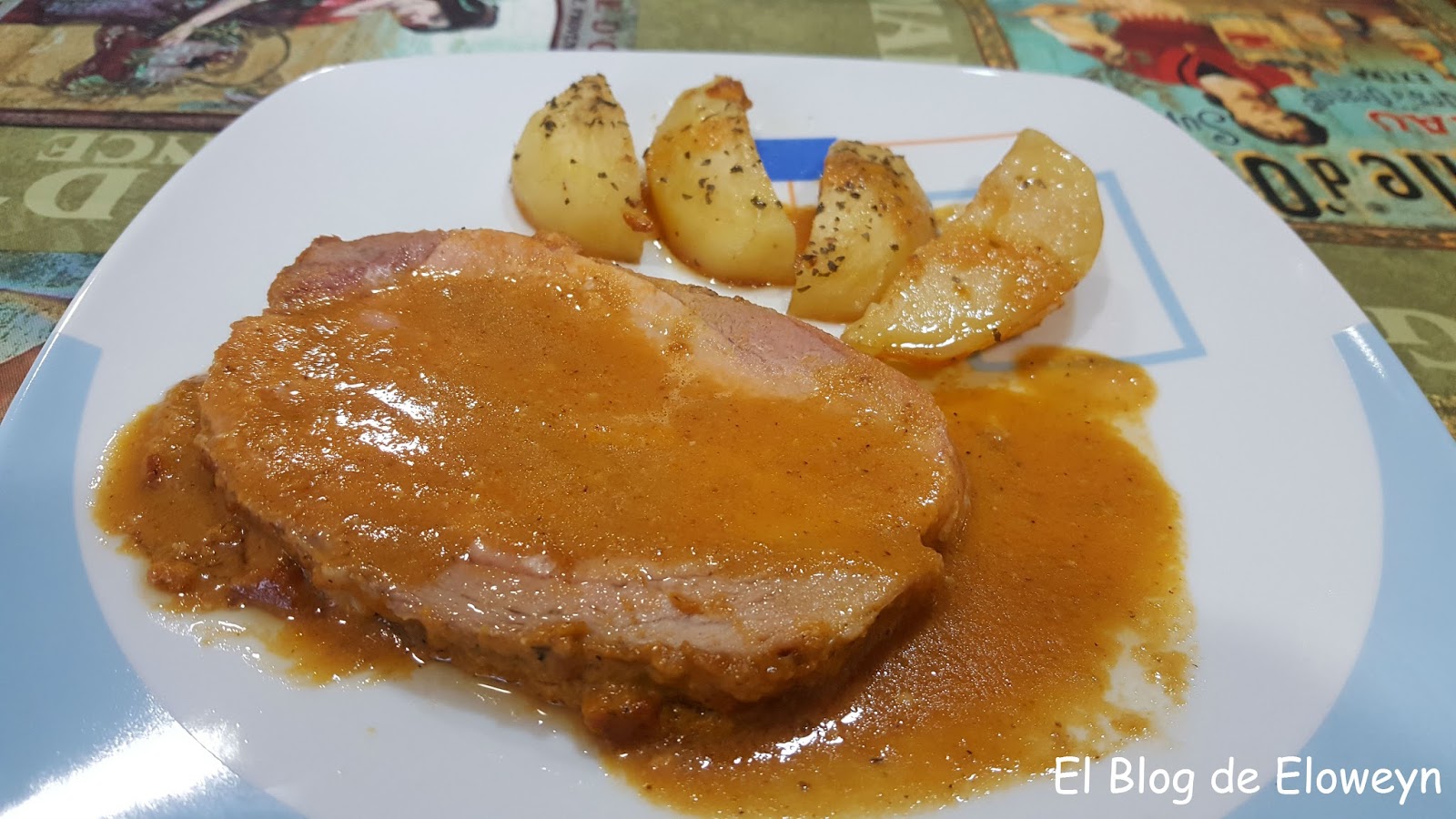 Jamón Asado con Salsa Agridulce | El Blog de Eloweyn