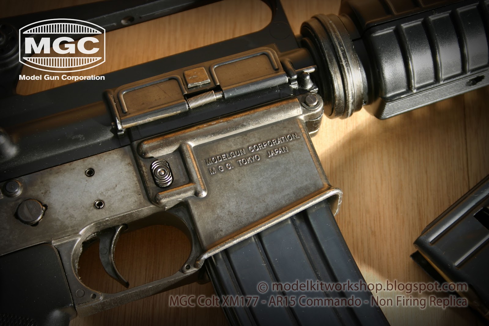 MODELKIT WORKSHOP: NON FIRING REPLICA (Metal) : MGC Colt XM 177 - AR15 ...