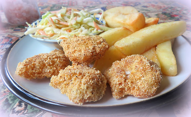 Cornmeal Crusted Cod Cheeks | The English Kitchen