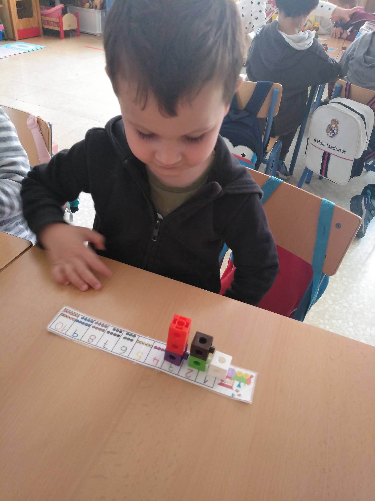 PROYECTOS INFANTIL: TIRA NUMÉRICA (asociamos número y cantidad)