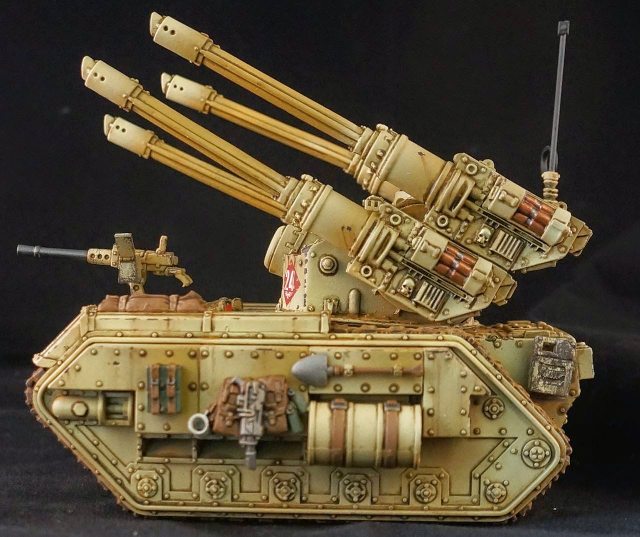 40k Hobby Blog: FW Hydra Defense Battery German Color Scheme