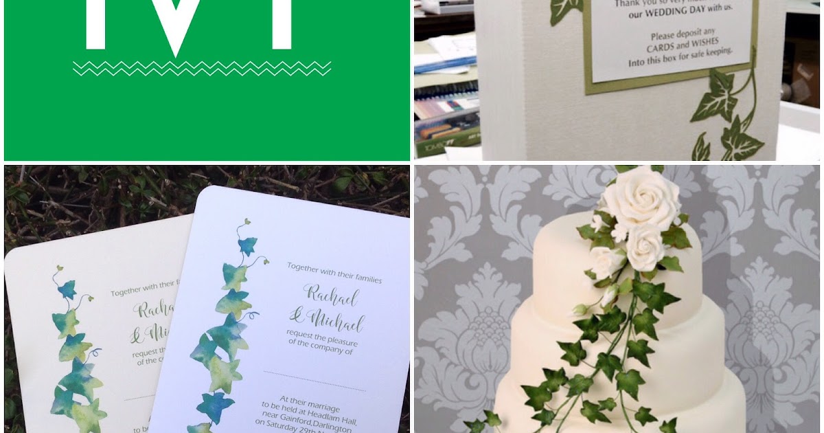 Inspired by Script: Ivy Themed Wedding Invitations, Stationery & the ...