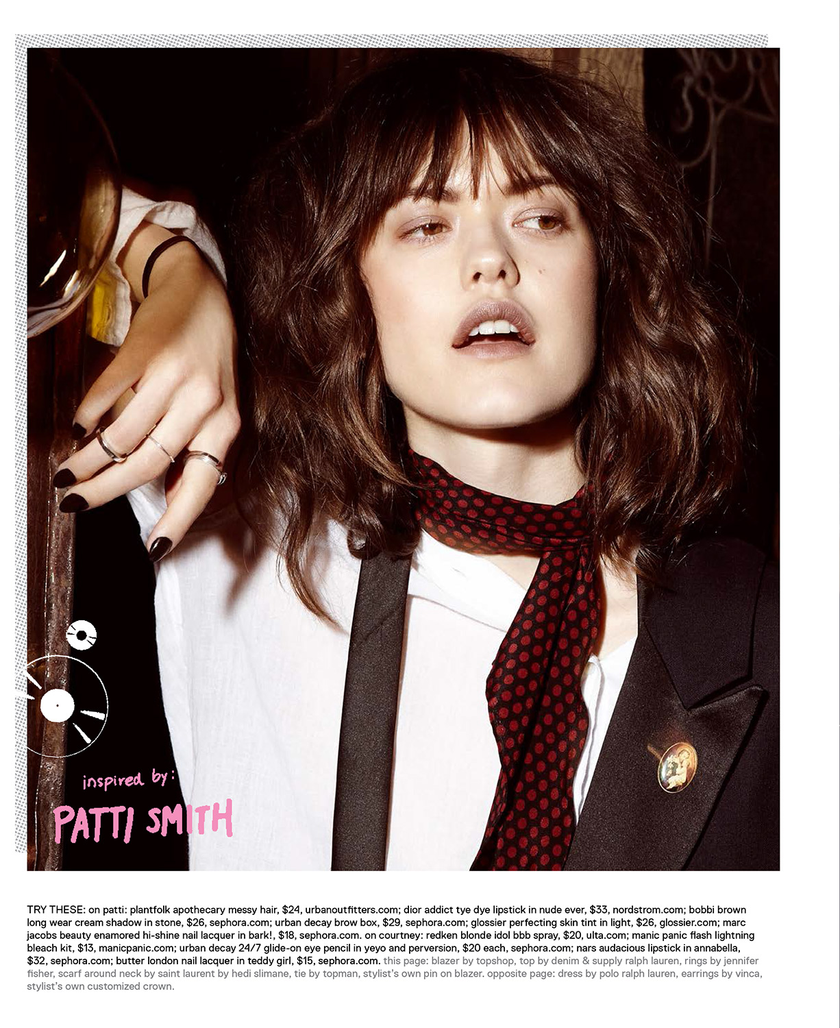 Nylon Music Issue- Beauty Editorial inspired by Iconic Female Musicians ...
