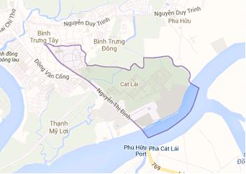 Chi tiết về điều chỉnh 1/500 Khu dân cư Cát Lái diện tích 152,92ha, quận 2