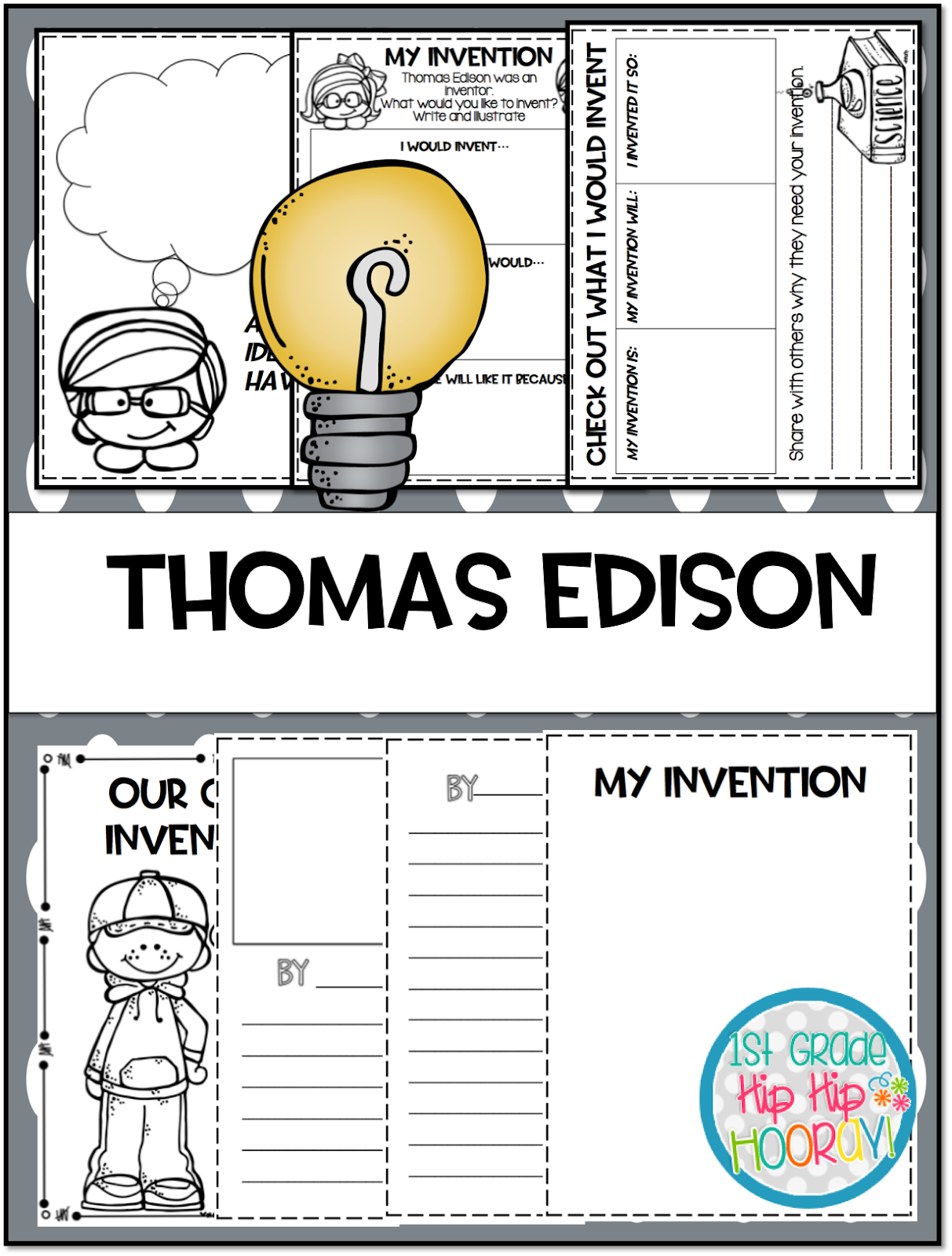 1st Grade Hip Hip Hooray!: Informational Text to Read and Write ...