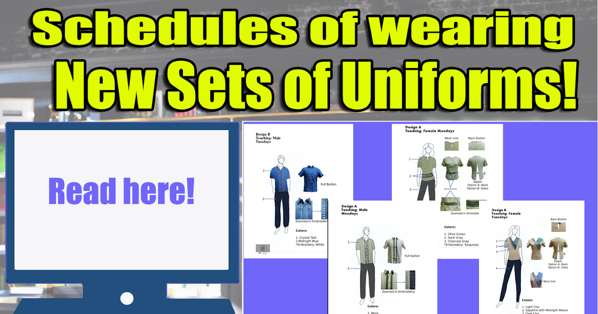 DepEd: Schedule of Wearing New Uniforms for Teaching and Non-Teaching ...