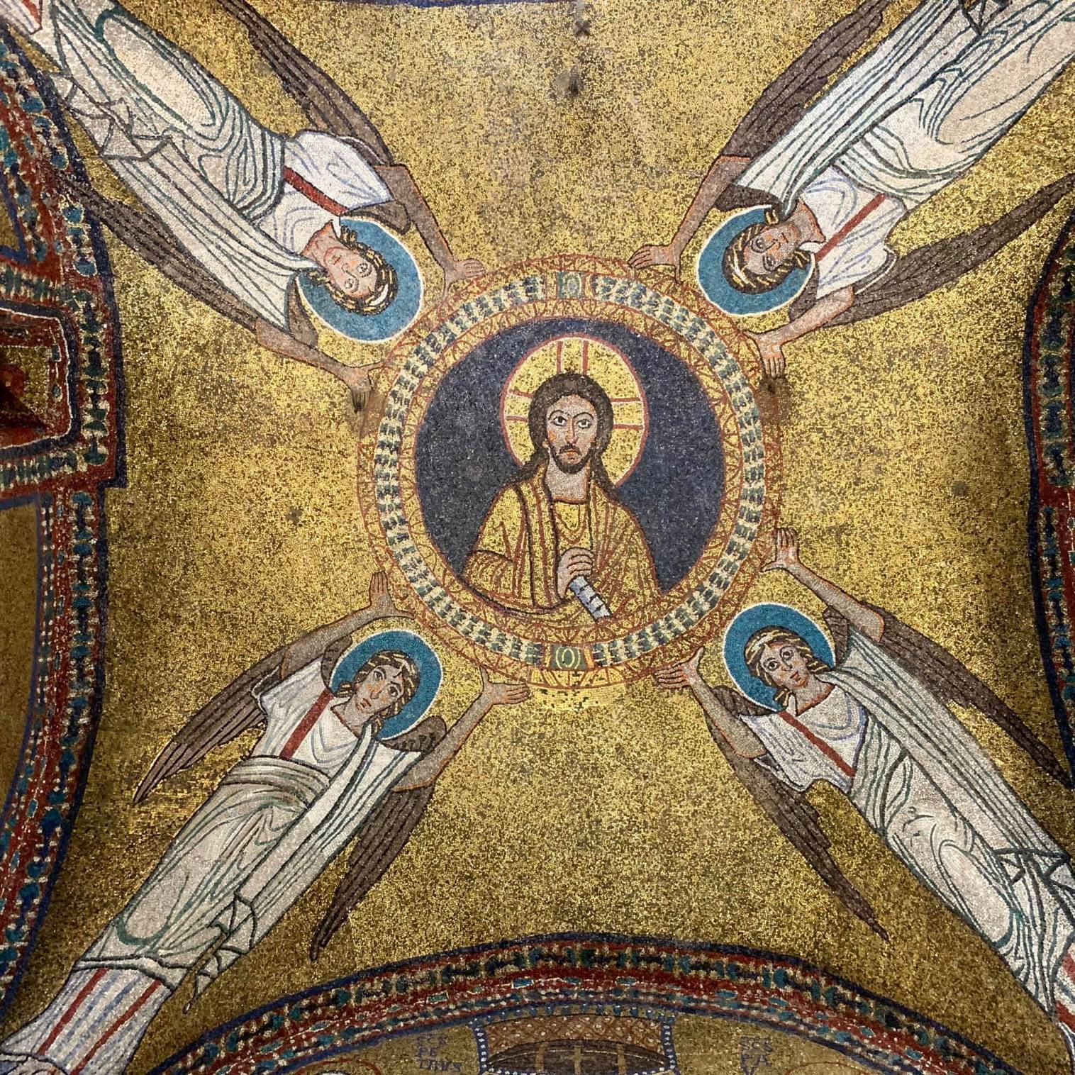 New Liturgical Movement: The Mosaics of the Basilica of St Praxedes
