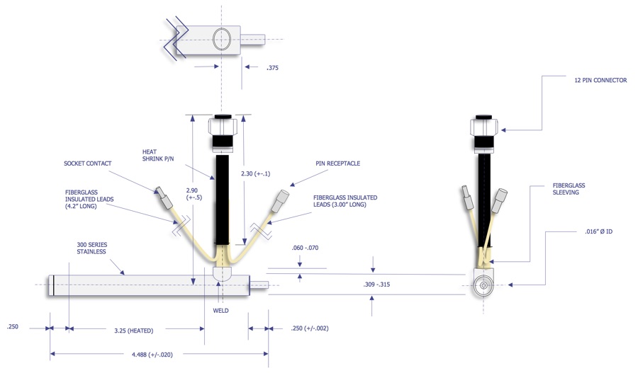 Capillary Source Heater Assembly | The Thermal System and Vacuum ...