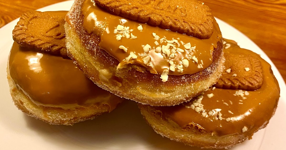 Lotus Biscoff Donuts