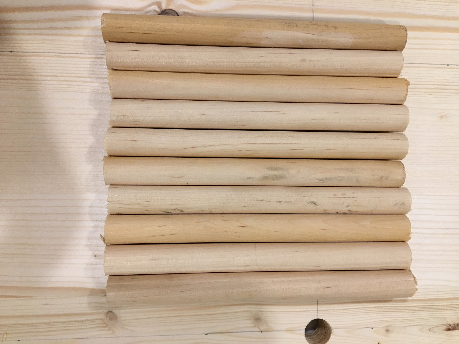 The Off-grid Wood Butcher: Hand brace wall support