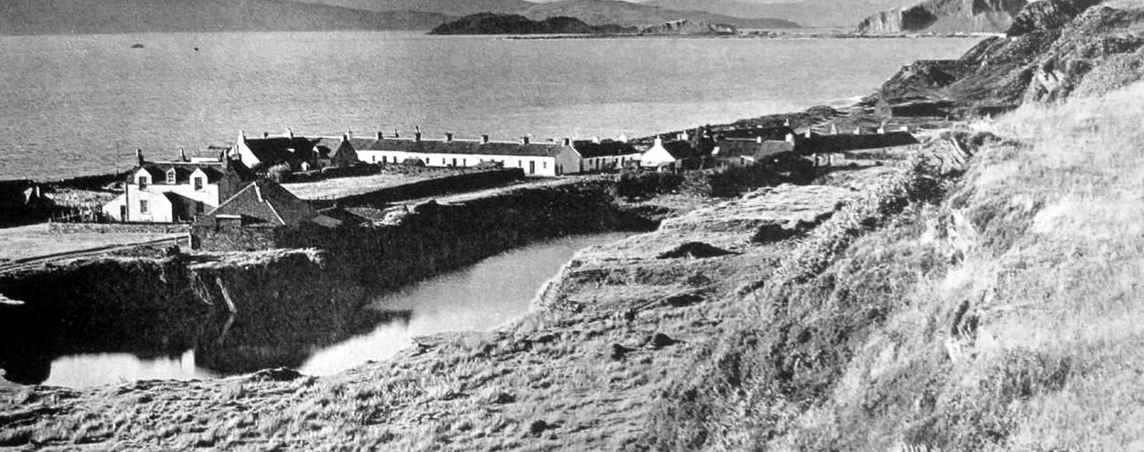 Tour Scotland: Old Photograph Cullapool Scotland