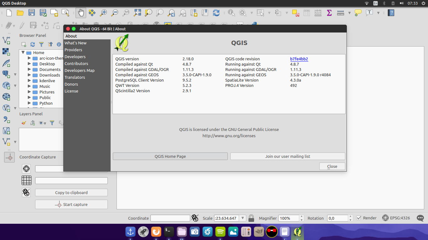 Install Qgis 218 On Ubuntu 1604 Free Gis Tutorial