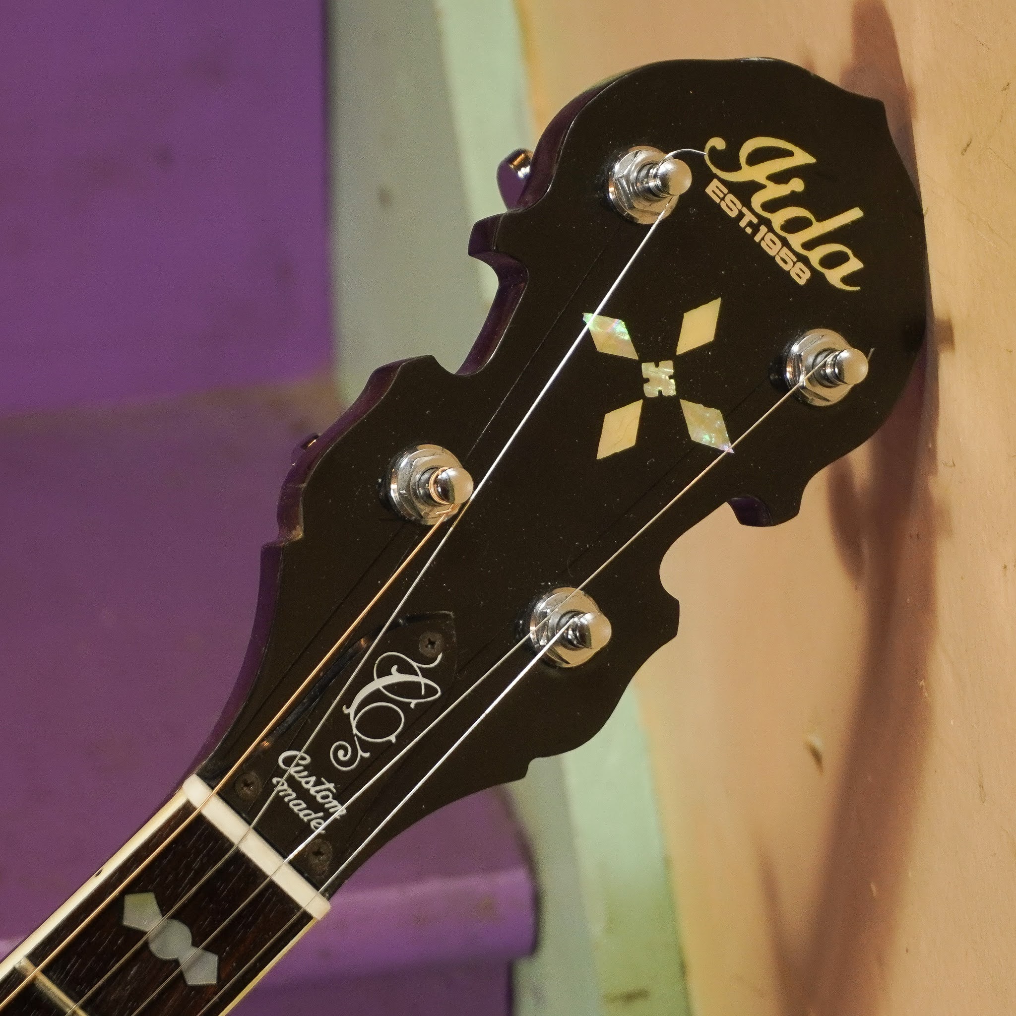 1970s Iida Model 233 Masterclone Resonator 5-String Banjo