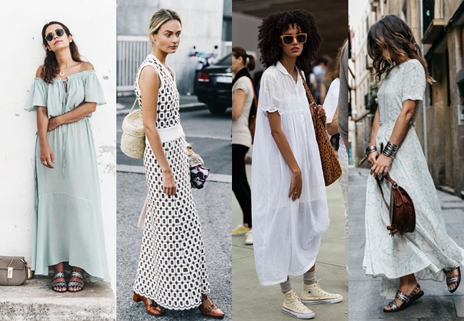 HOW TO WEAR A LONG DRESS + WISHLIST - Falling for A