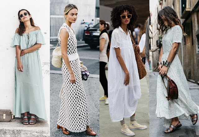 HOW TO WEAR A LONG DRESS + WISHLIST - Falling for A