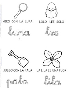 CARTILLA DE LECTURA INFANTIL : 3 L l ESCRITURA LECTURA LIBRITO