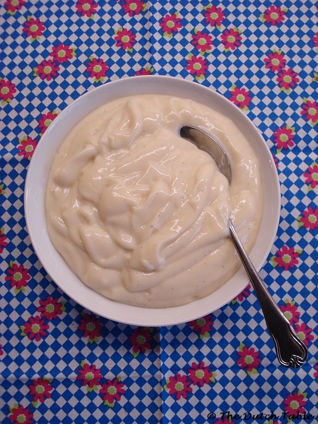 The Dutch Table: Vanillevla