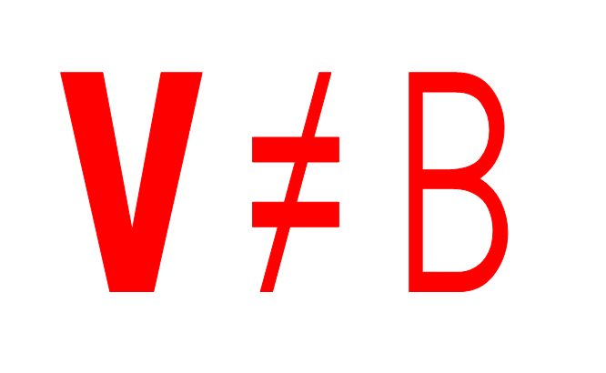 Português para Espanhóis: V vs B