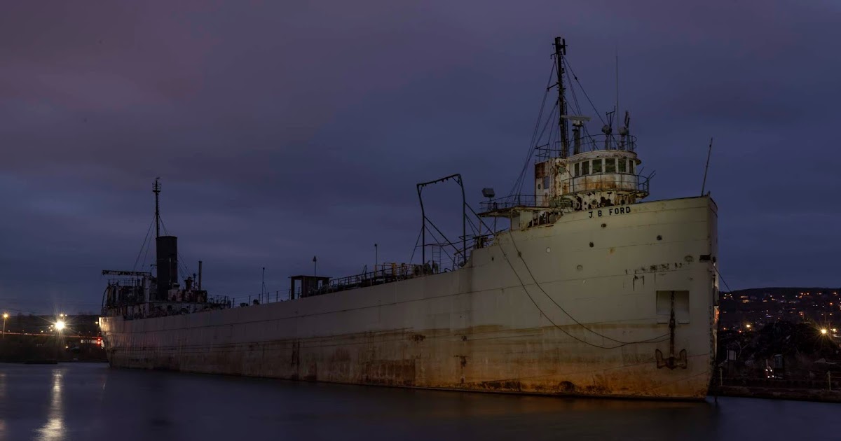 Duluth Harbor Cam: Ghost Ship - JB Ford