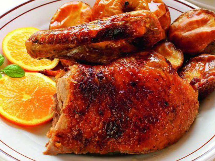 Friptura de gasca cu sos de coniac | Retete si Gust