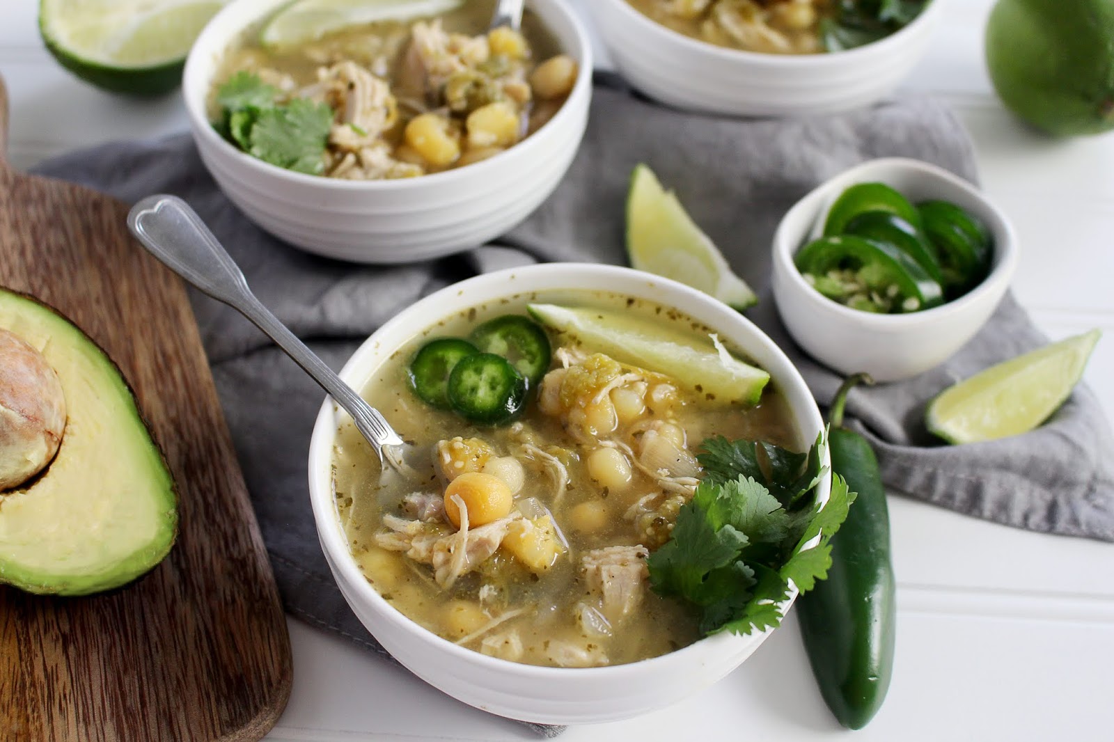 Kylee's Kitchen: Instant Pot Chicken Posole Verde