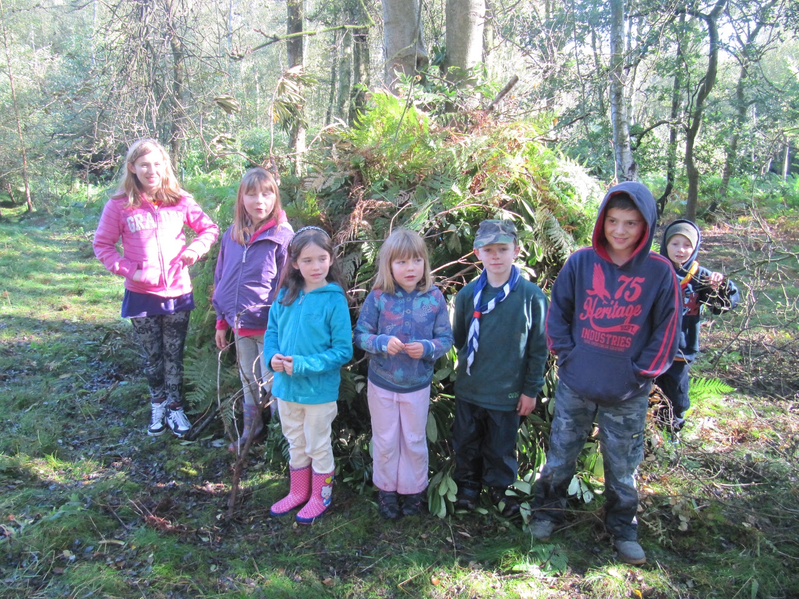 1st Meriden Scouts: Camp at Beaudesert