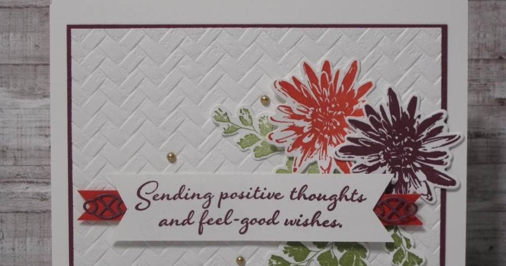 Craft Room Stamper: Positive Thoughts Card Share